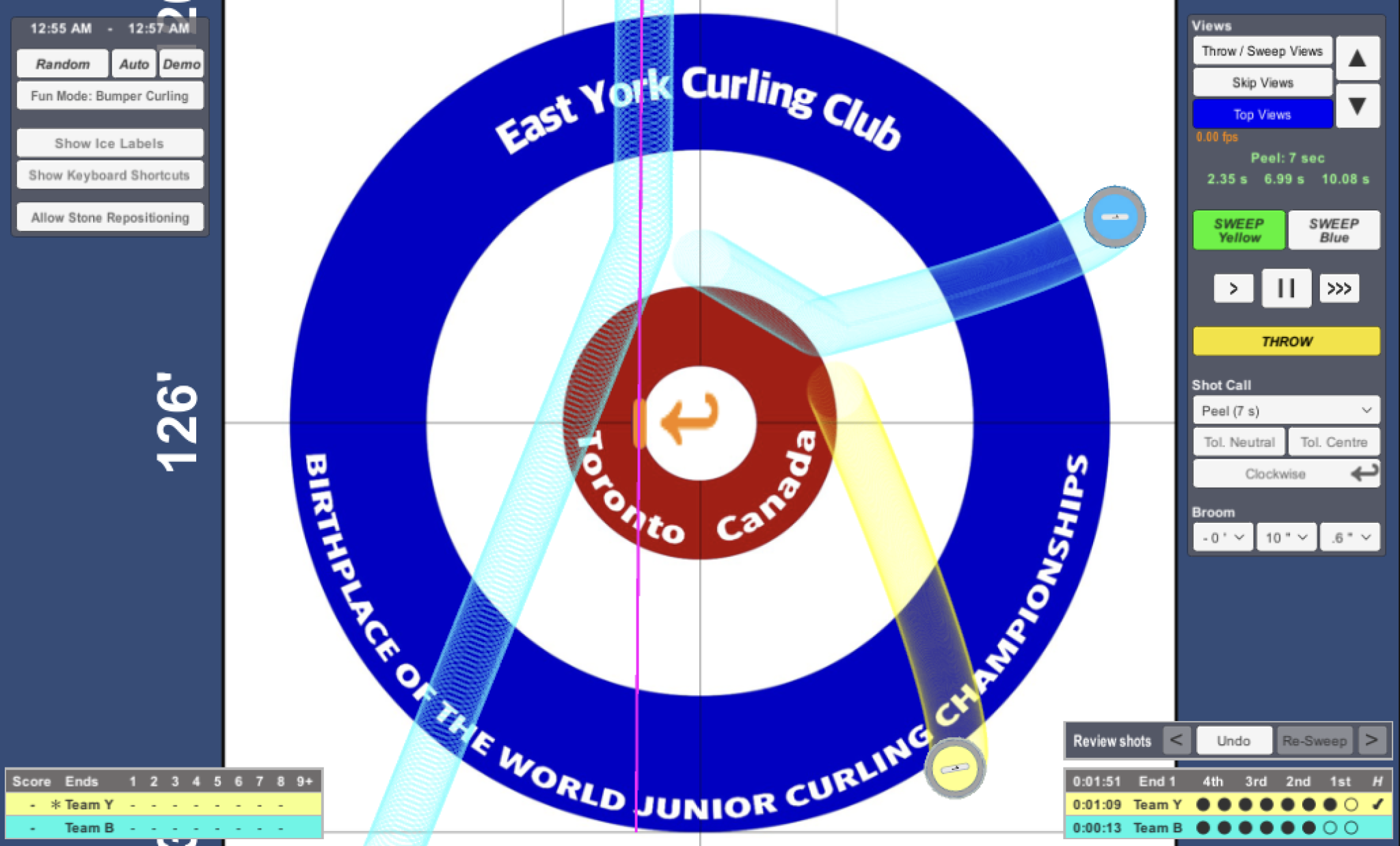 Chess On Ice (Curling Simulator/Game) Version 4.0 released! : r/Curling